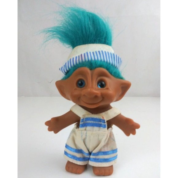 Ace Novelty | Toys | Vintage Ace Novelty Treasure Troll Wishstone Blue ...
